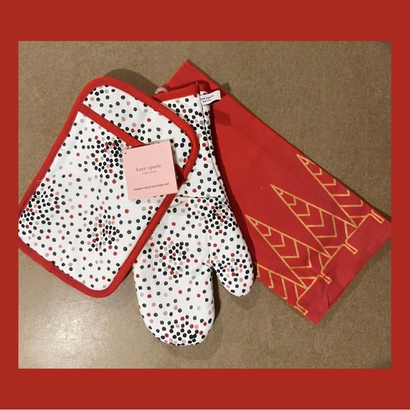 kate spade | Kitchen | Kate Spade New York 3 Piece Kitchen Set | Poshmark
